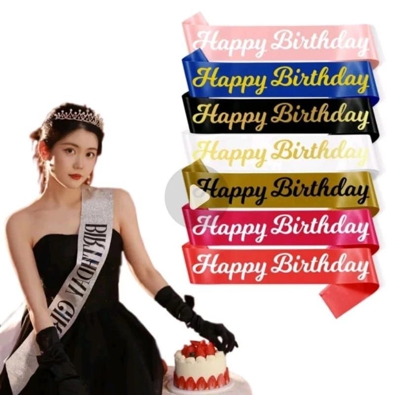 Jual [LGS INSTAN] SELEMPANG Ulang Tahun / Banner ULTAH Happy Birthday ...