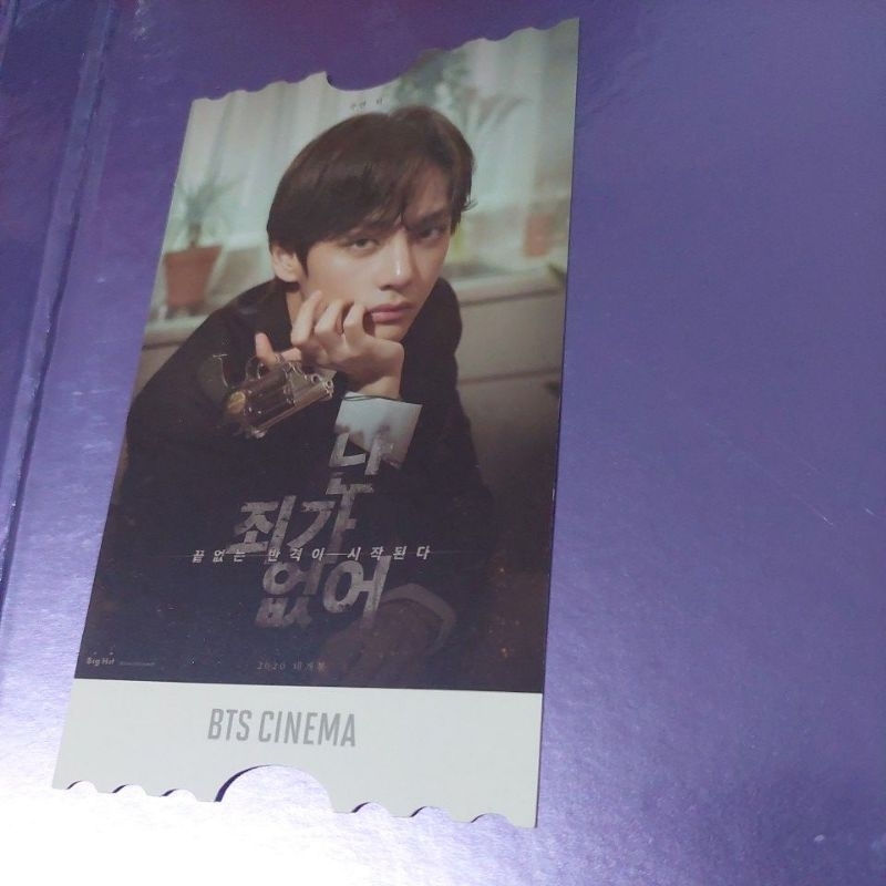 Jual BTS GLOBAL OFFICIAL FANCLUB ARMY MEMBERSHIP " BTS CINEMA TICKET V VERSION " | Shopee Indonesia