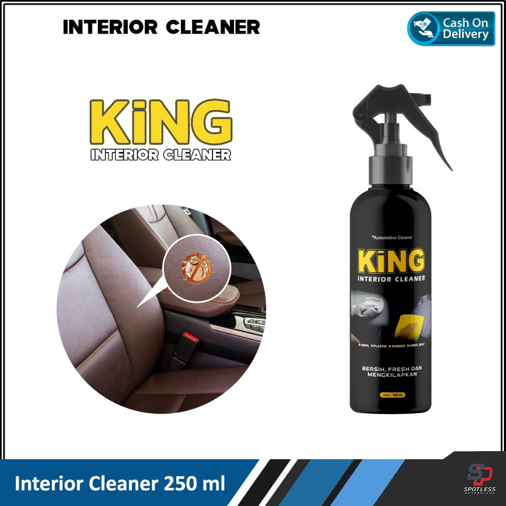 Jual Pembersih Interior Mobil Jok dan Plafon King Cleaner 250 ml ...