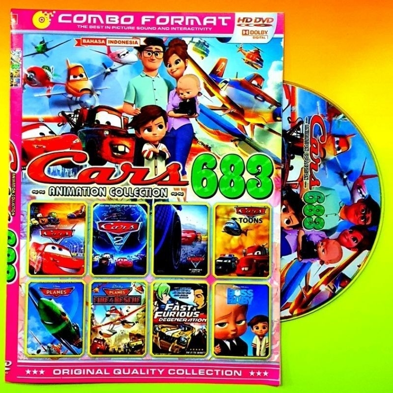 Jual KOLEKSI CAMPURAN KASET DVD CARS DUBBING BAHASA INDONESIA-DVD ANAK2 ...