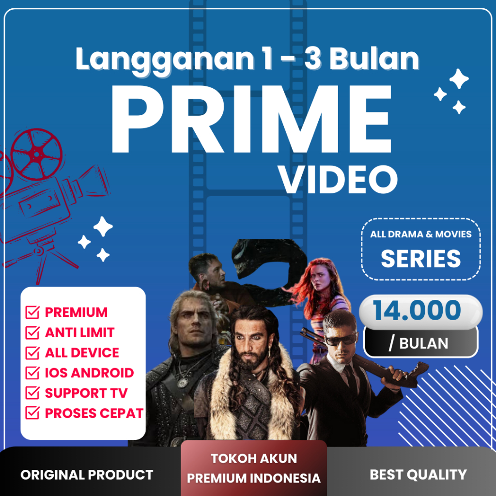 Jual AMAZON Prime VIDEO Premium GARANSI TERBAIK | Shopee Indonesia