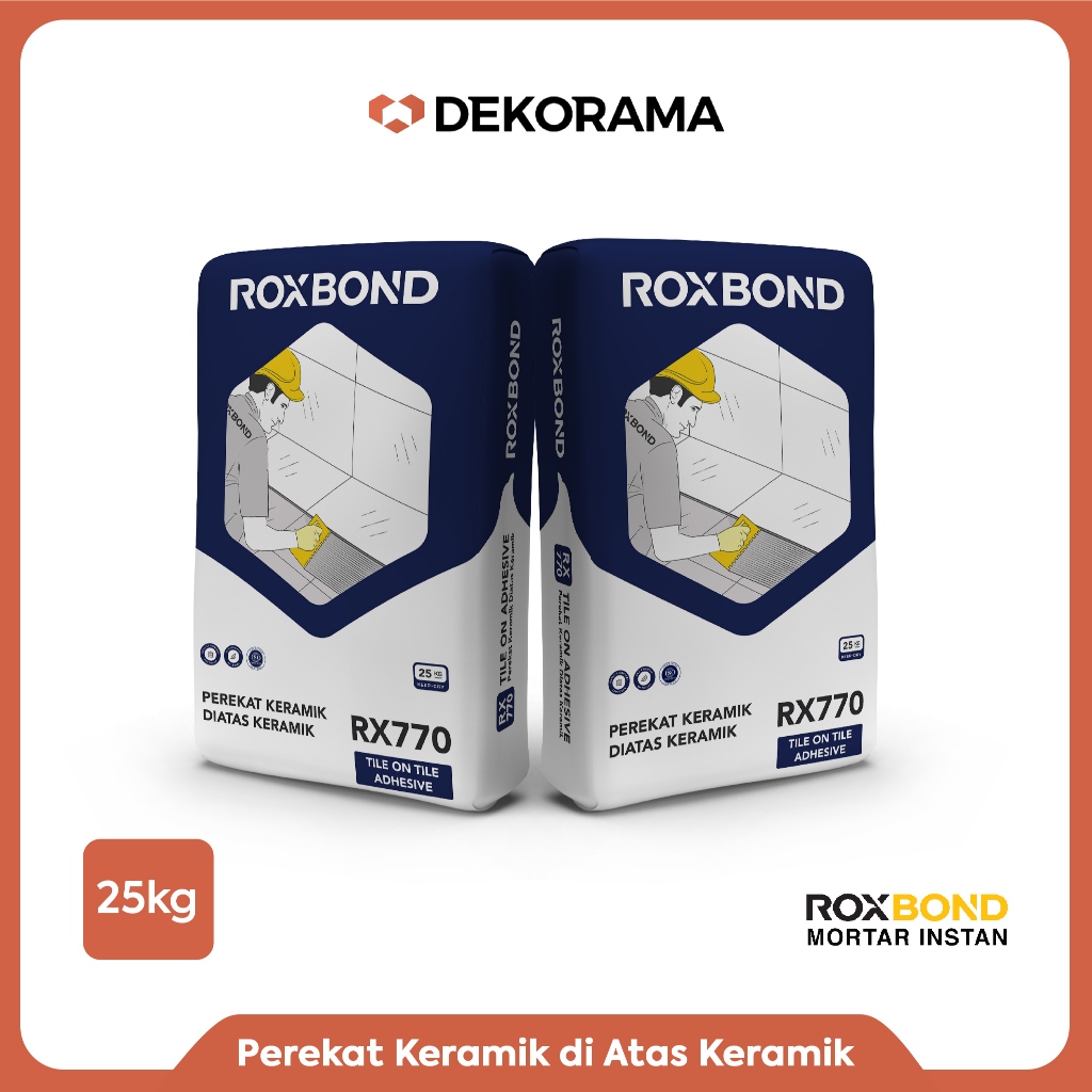 Jual ROXBOND MORTAR RX770 / PEREKAT KERAMIK DI ATAS KERAMIK / PEREKAT ...