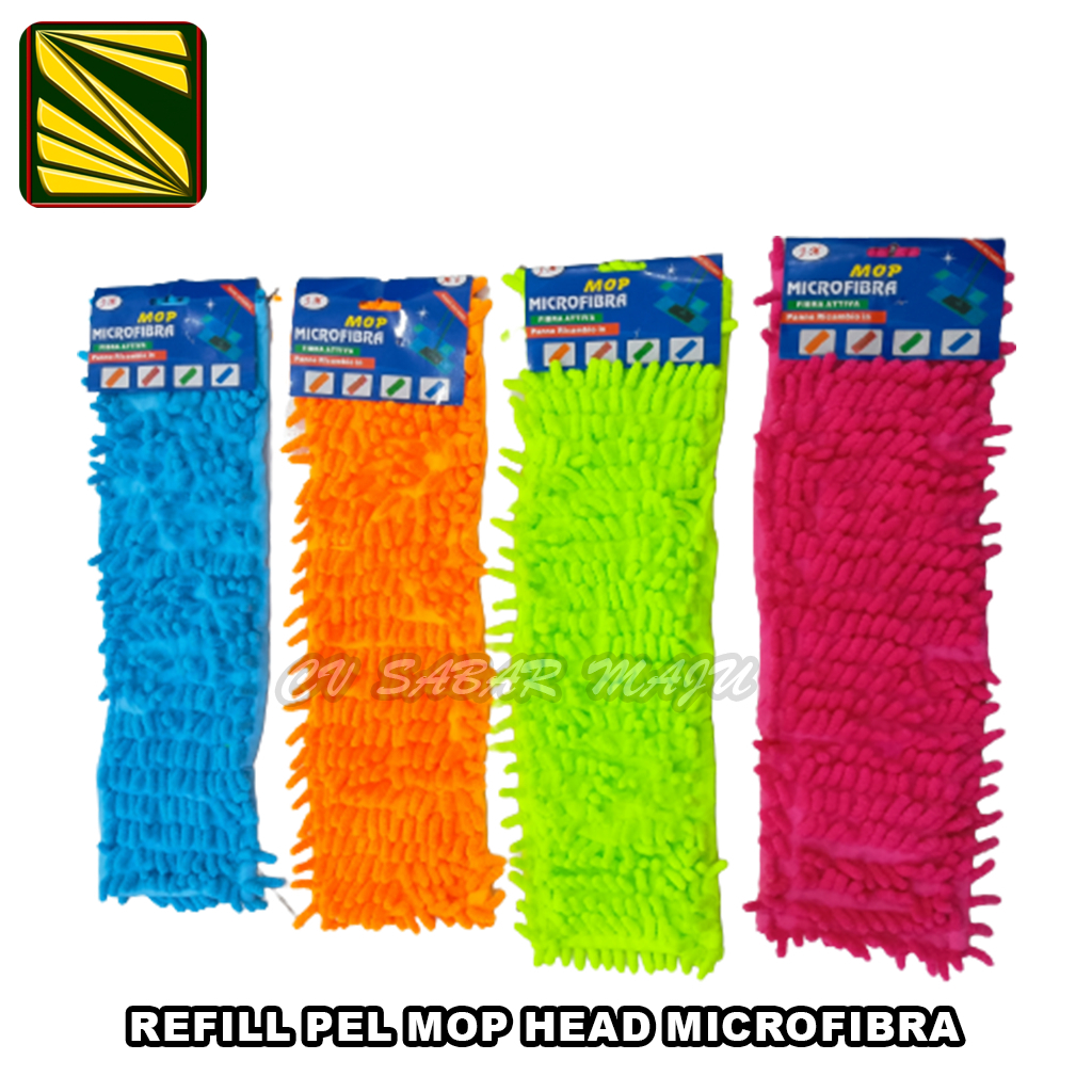 Jual Refil Pel Microfibra / Mop Head | Shopee Indonesia