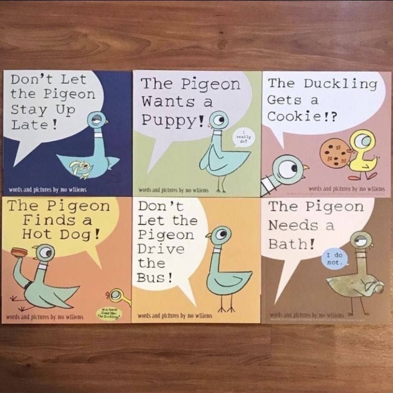 Jual Pigeon Series Words and Pictures By Mo Willems | Shopee Indonesia