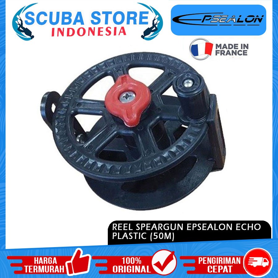 Jual Reel Speargun Epsealon Echo Plastic 50 Meter Rol Panah Ikan Selam ...