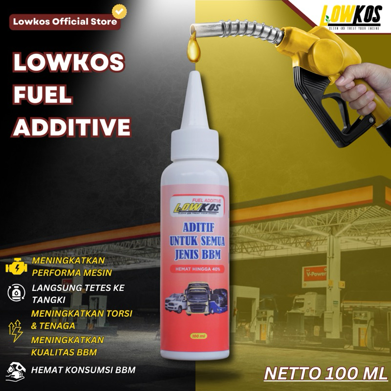 Jual Fuel Additive Bensin dan Solar Penghemat BBM Lowkos 100 ML ...