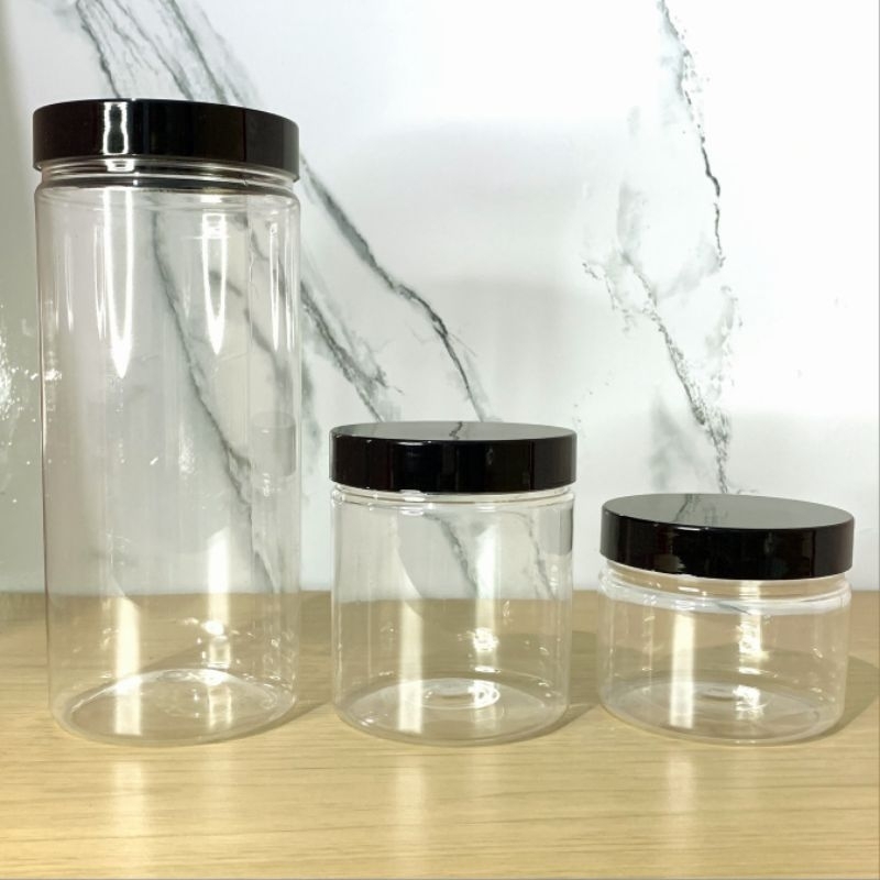Jual Toples Plastik Tutup Warna Hitam 400ml, 600ml, 1000ml, 1300ml Organizer Dapur Serbaguna ...