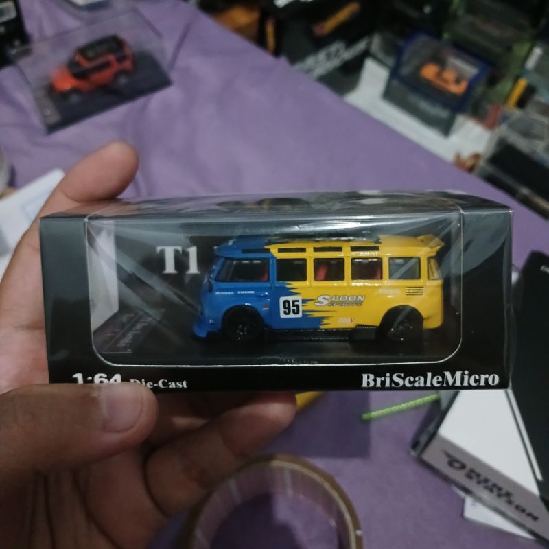 Jual BriScale Micro x Lang Feng Volkswagen T1 Bus Spoon RWB BSM x LF ...