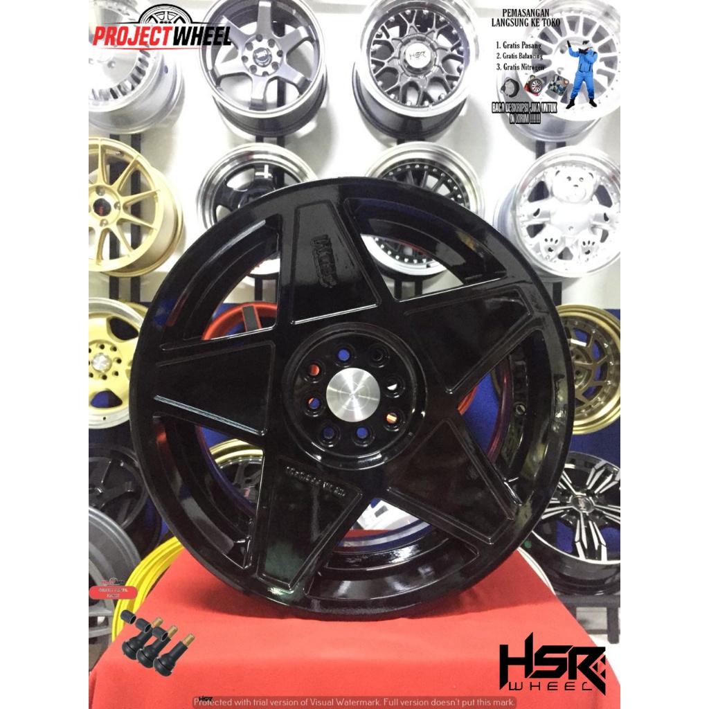 Jual JUAL VELG MOBIL PROMO HSR MAGICAL R18 LEBAR75/85 MOBIL ALVEZ ...