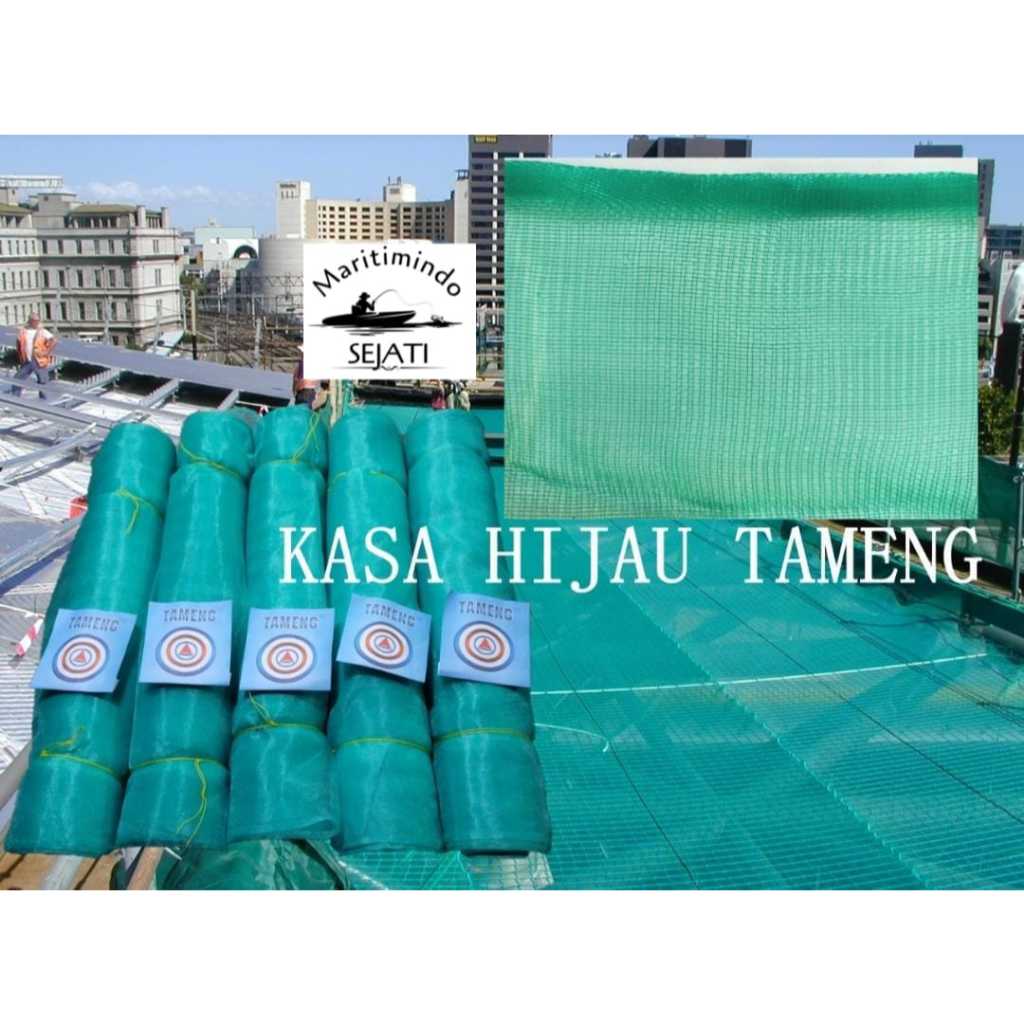 Jual KASA HIJAU Jaring kasa hijau jaring pengaman jaring ikan jaring ...