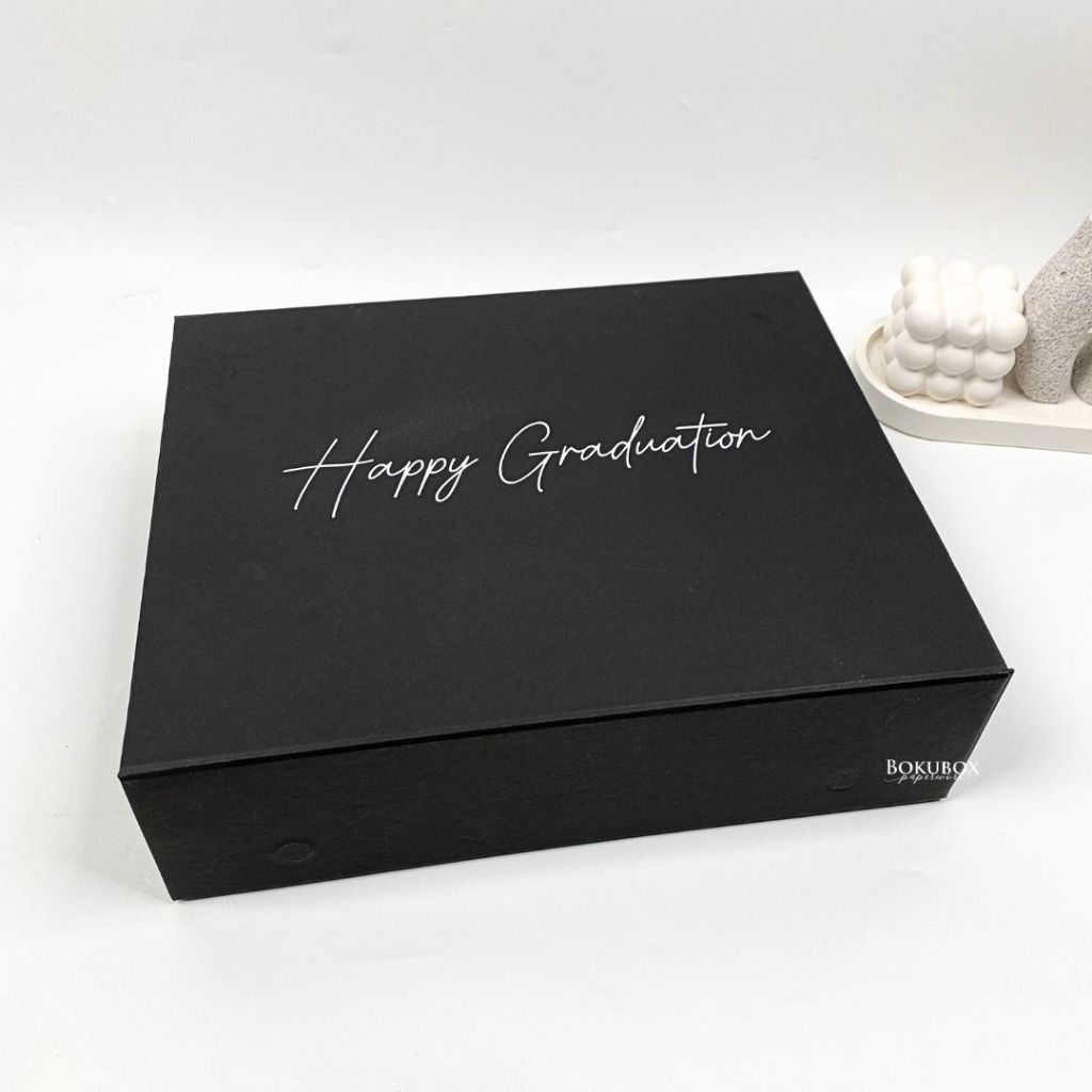 Jual [40x30x13] foldable box kancing magnet / hard box / birthday box ...