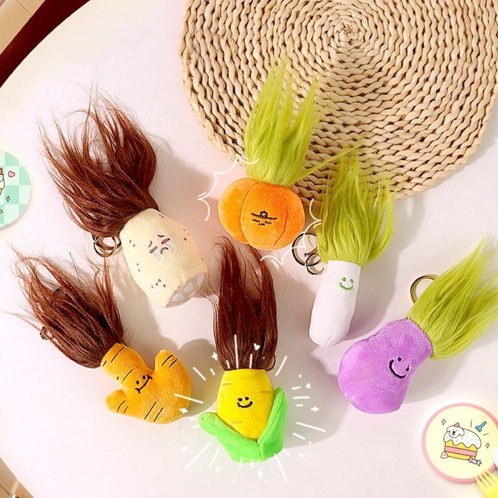 Jual [GH] Veggie Plush - Gantungan Kunci Sayuran Vegetable Keychain ...