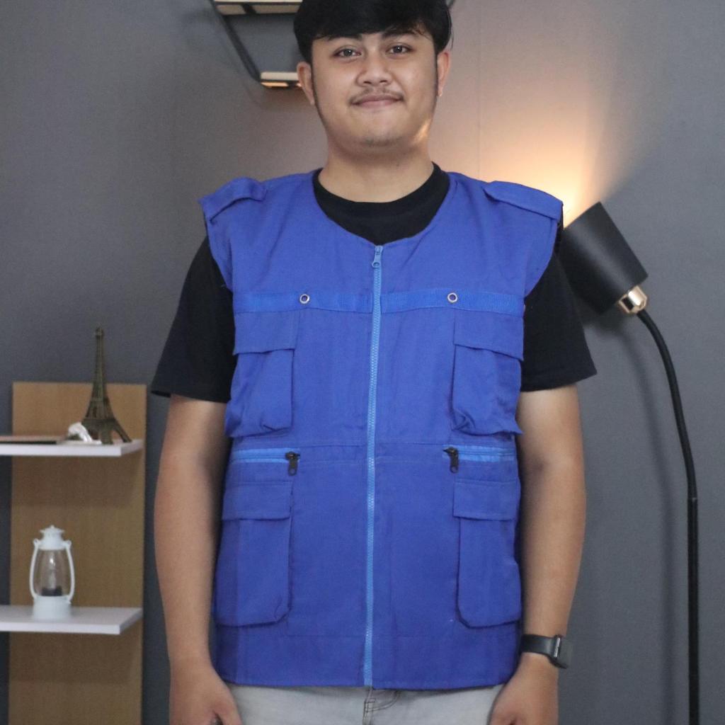 Jual CREDIFOX Rompi tactical / rompi cargo / vest pria casual / rompi ...