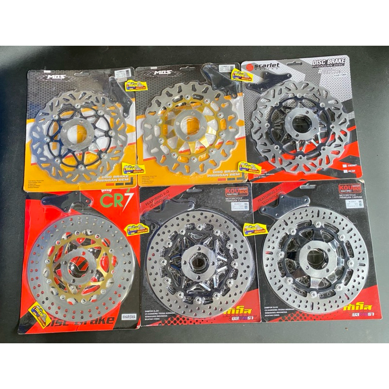 Jual piringan cakram depan lebar motor Supra X 125 karisma 300 mm ...