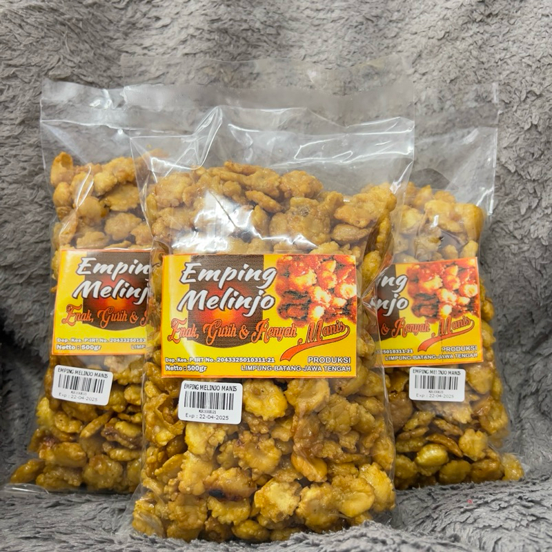 Jual EMPING MELINJO MANIS MATANG 1KG OLEH OLEH KHAS LIMPUNG | Shopee ...
