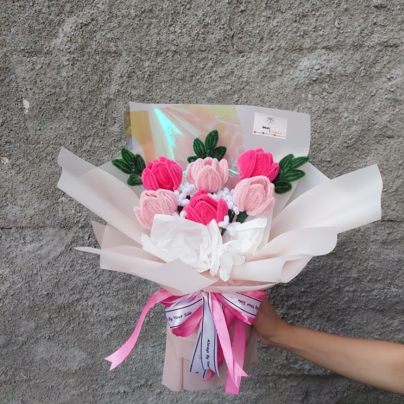 Jual ARSAKA BUKET KAWAT BULU | BUKET ARTIFICIAL | BUKET TAHAN LAMA | BUKET AWET | BUNGA | GIFT ...
