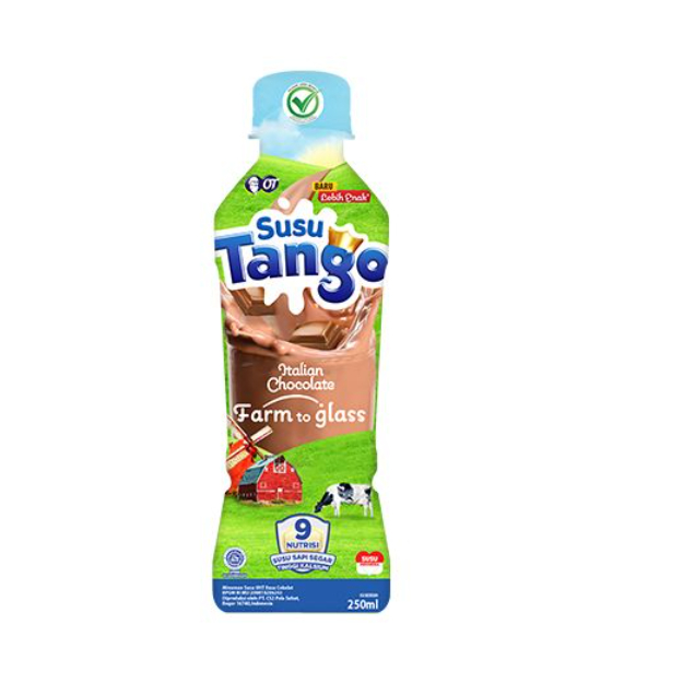 Jual Minuman Susu Tango Drink Botol Coklat 250ml - Italian Chocolate ...