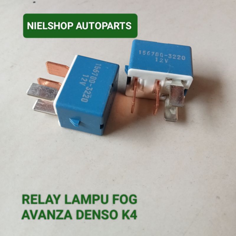 Jual Relay Lampu Fog 12 volt Denso K-4 Power Avanza | Shopee Indonesia