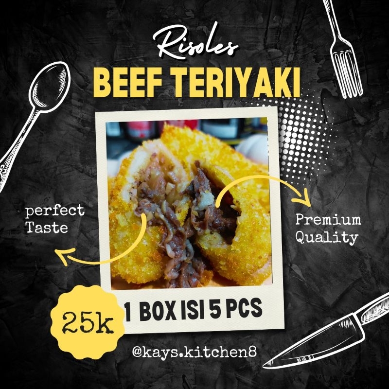 Jual risoles beef teriyaki frozen food | Shopee Indonesia