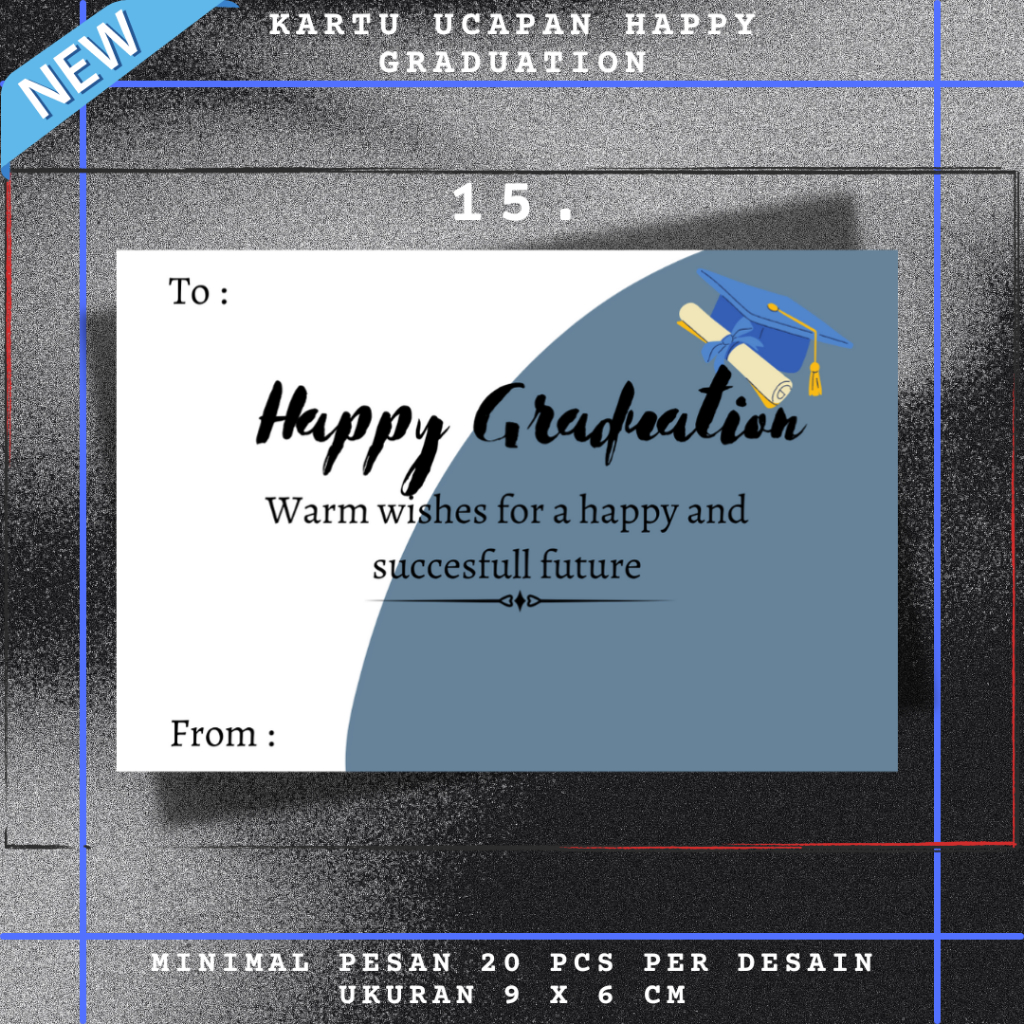 Jual Greeting Card GRADUATION - Gift Card - Kartu Ucapan Wisuda ...