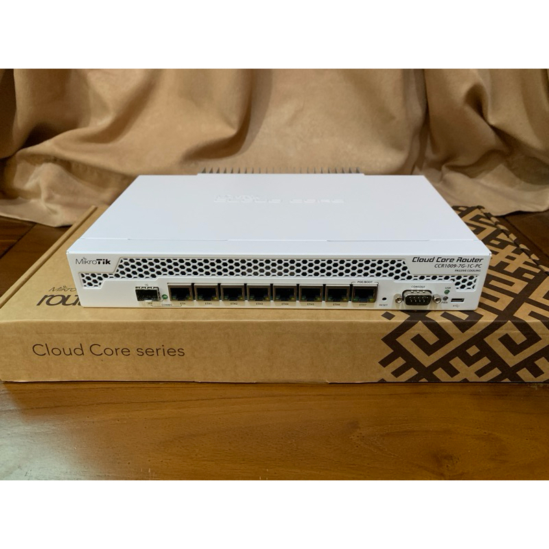 Jual mikrotik ccr 1009-7G-1C-PC mikrotik bekas mikrotik seken mikrotik ...