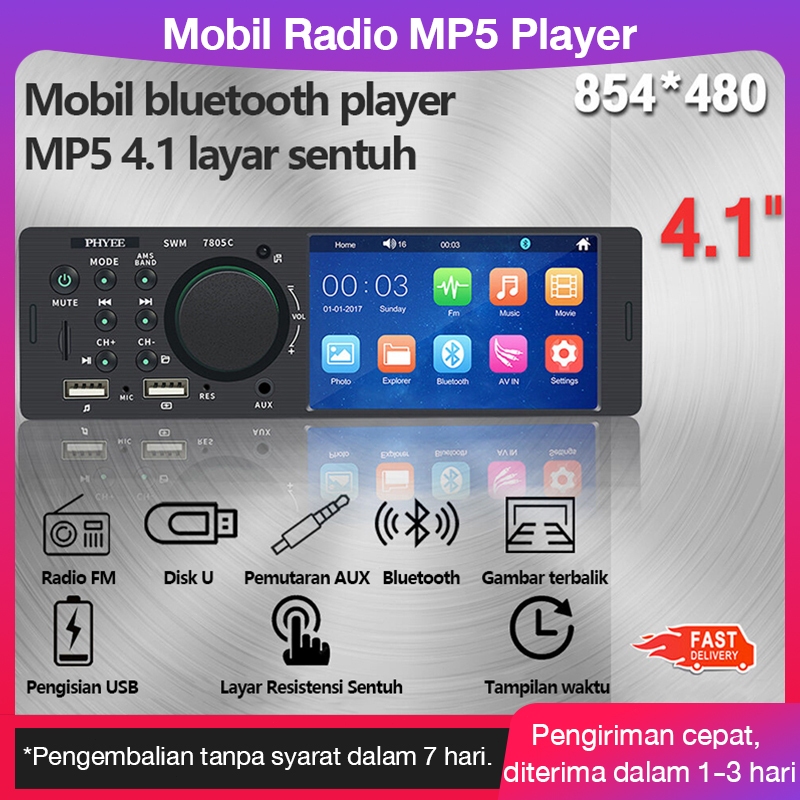 Jual Mobil Radio MP5 Player Bluetooth With Car，Car Head Unit With In ...