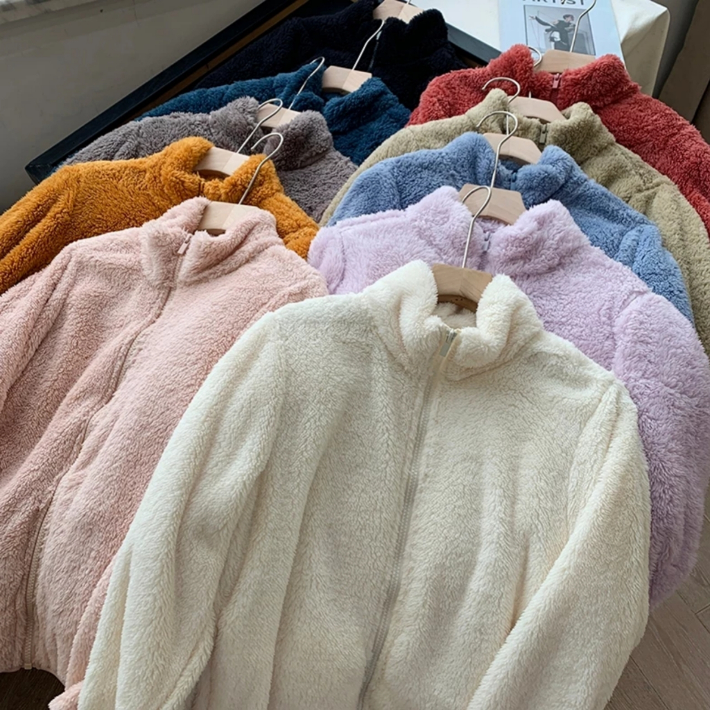 Jual Jaket Sherpa Bulu Terlengkap & Harga Terbaru Mei 2026 | Shopee ...