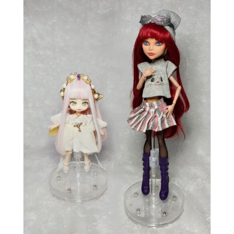 Jual Rotating Transparent Doll Stand | Shopee Indonesia