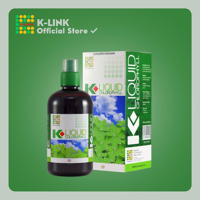 Jual K-LIQUID CHLOROPHYLL 500 ml KLOROFIL K-LINK ORIGINAL Clorofil ...