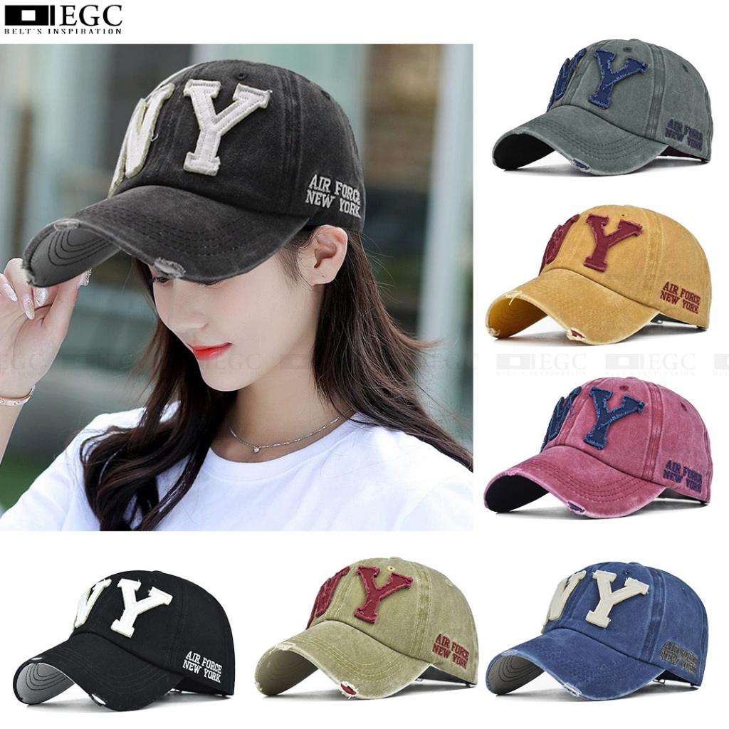Jual Topi Baseball Logo NY / Baseball Hat NY Logo / Topi Bisbol - H-496 ...