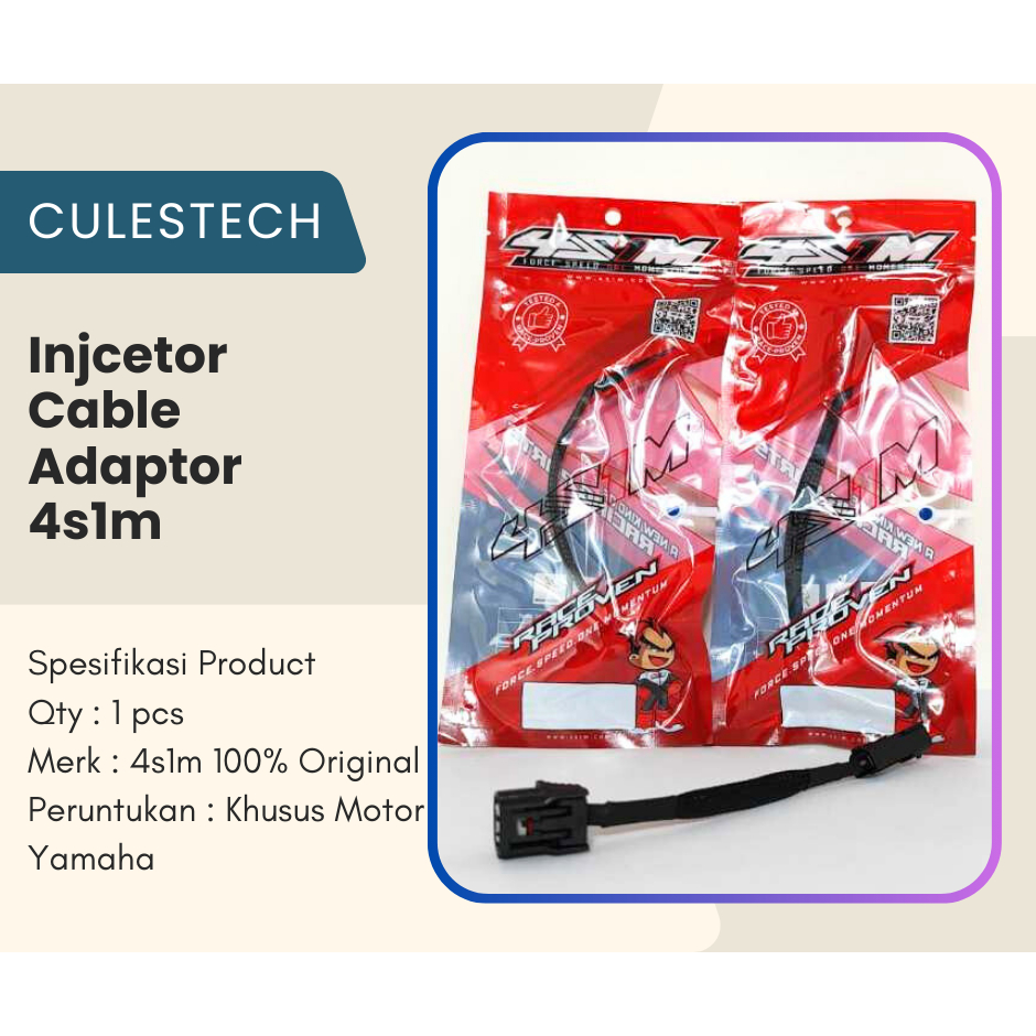 Jual Kabel Soket Injektor Injector 4S1M New Nmax Aerox Nmax Old ...