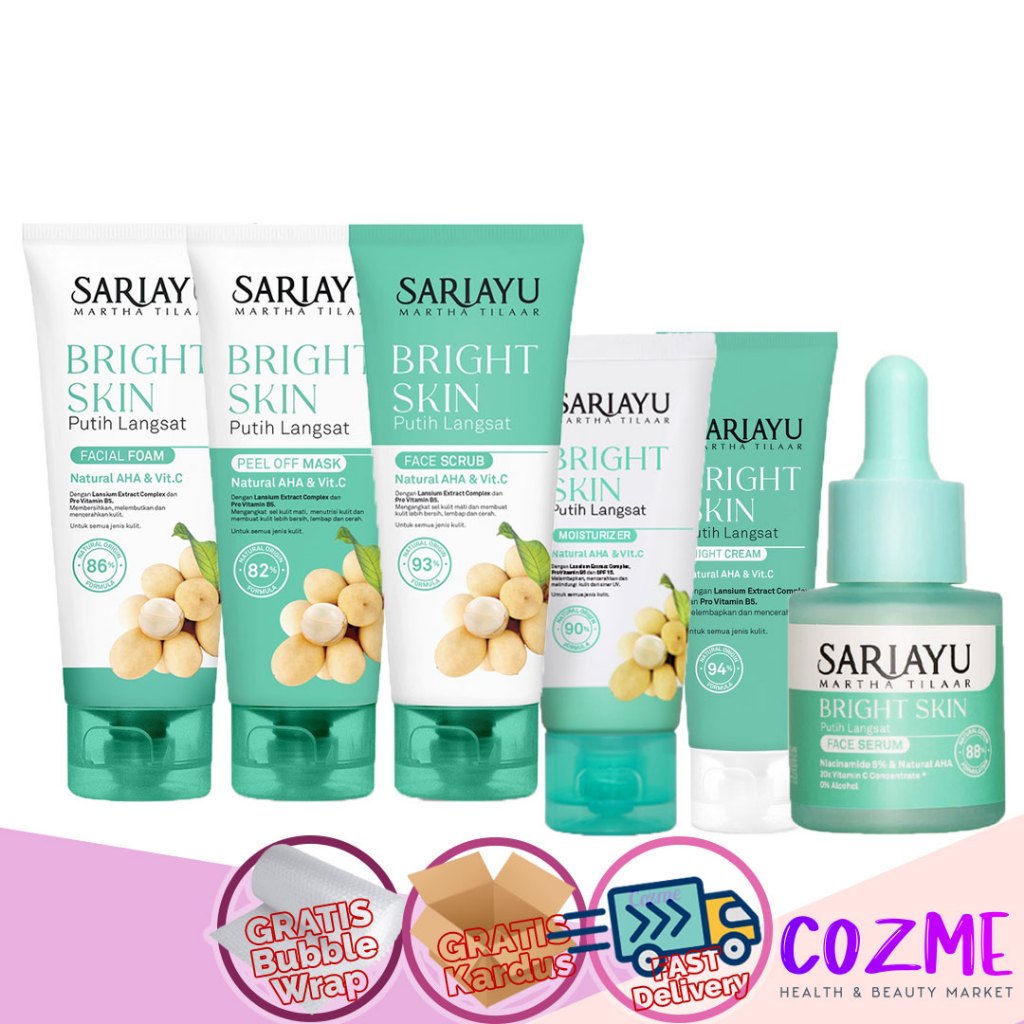 Jual SARIAYU Bright Skin Putih Langsat Series | Shopee Indonesia