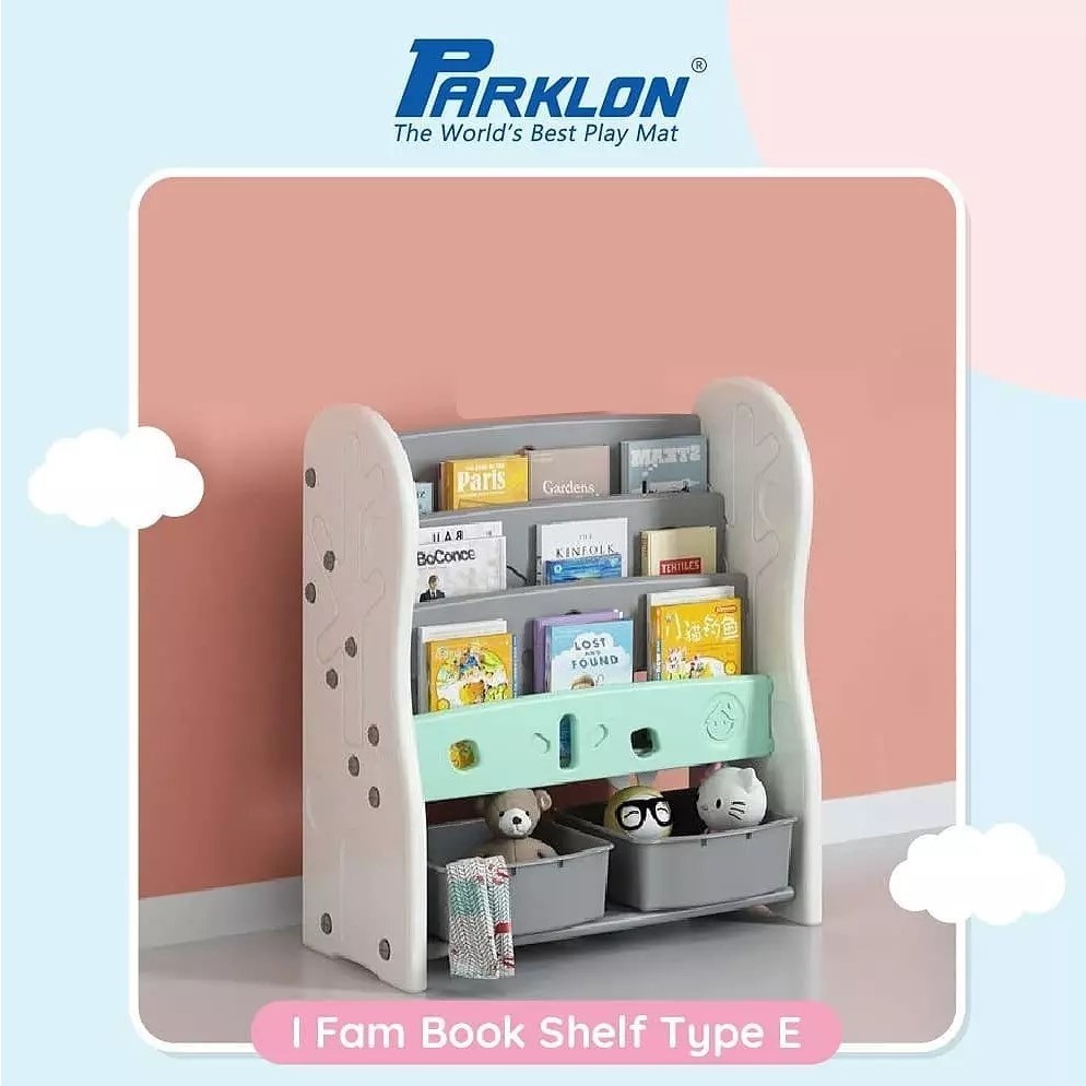 Jual Parklon Bookshelf / Tempat Penyimpanan Buku Dan Mainan Anak / Rak ...