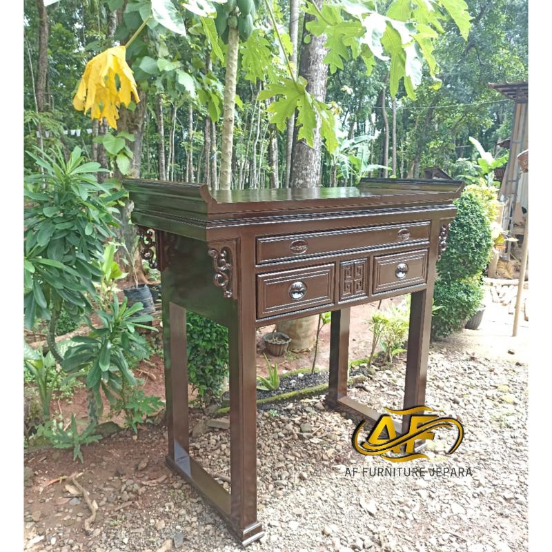 Jual meja altar kayu jati, meja altar sembahyang | Shopee Indonesia