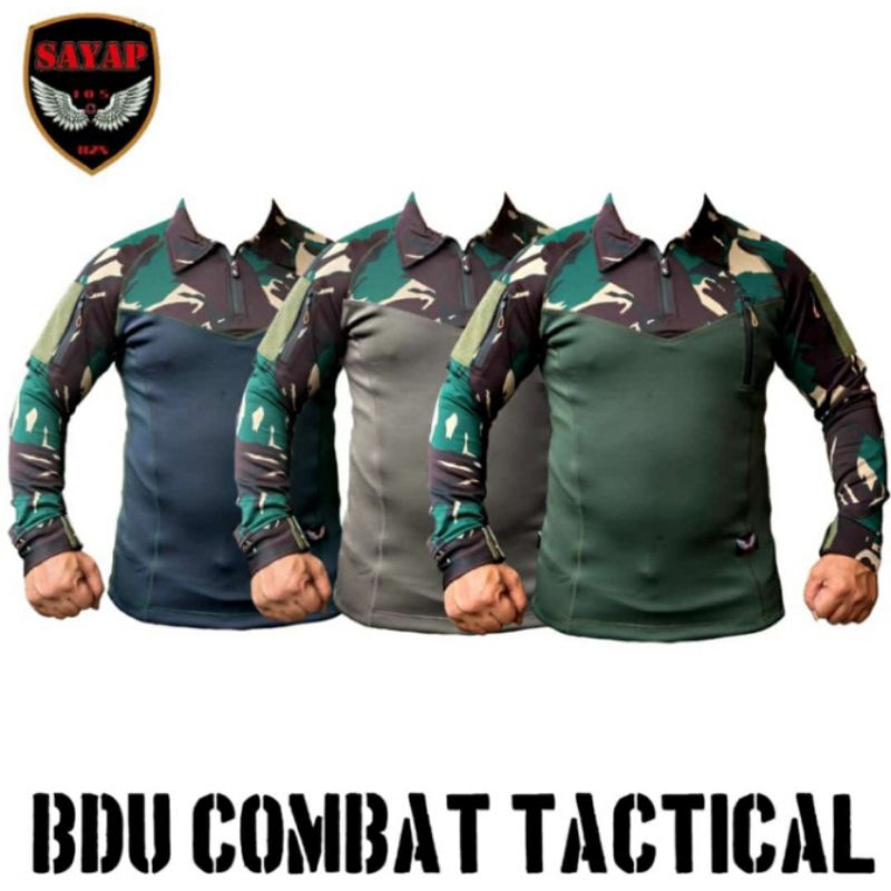 Jual BAJU BDU TNI LENGAN PANJANG,KAOS BDU WANGKI TNI FULL SCUBA IMPORT | Shopee Indonesia