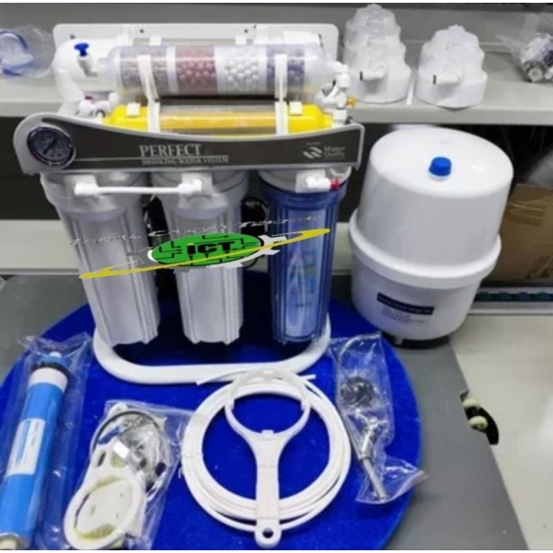 Jual Sistem Filter Air Osmosis Terbalik 100GPD Pemurni Air Ro 5 Stage ...