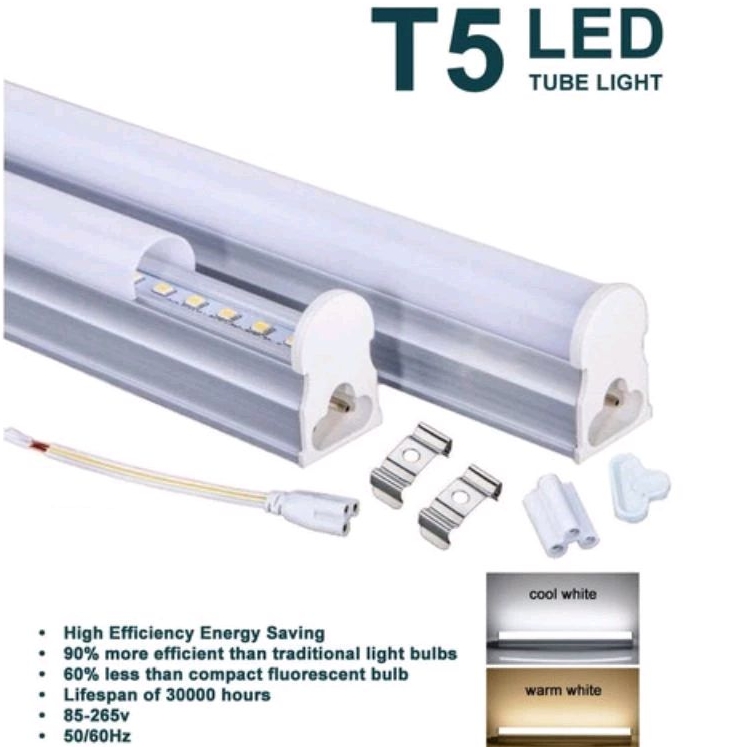 Jual LAMPU NEON LED T5 20 WATT 120CM CAHAYA PUTIH | Shopee Indonesia