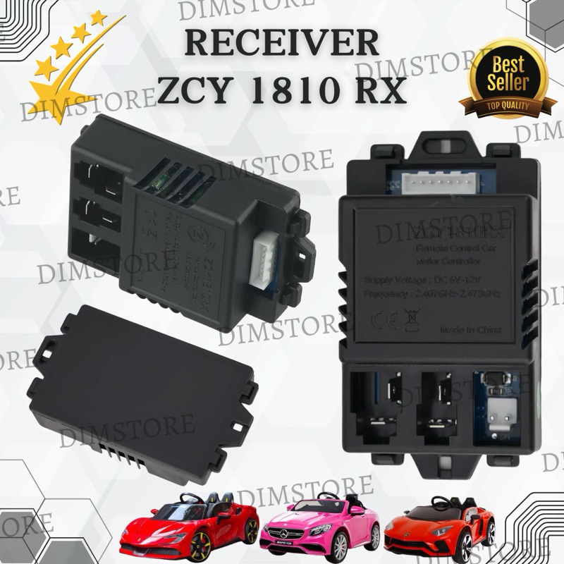 Jual TERMURAH RECEIVER ZCY1810RX 7PIN 6V - 12V MOBIL MAINAN AKI ANAK JR ...