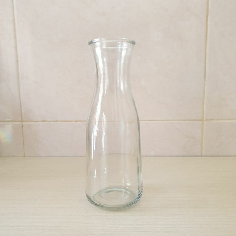 Jual Vas bunga kaca aesthetic / vas kaca / pitcher kaca / water jug ...