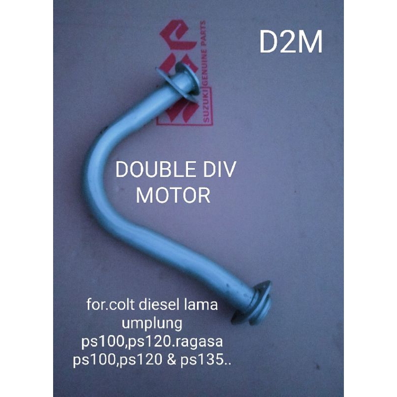 Jual pipa knalpot colt diesel lama umplung PS100/ps120 ragasa ps100 ...