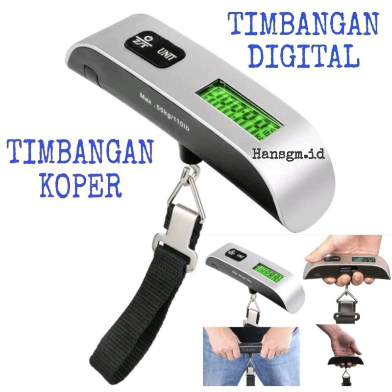 Jual TIMBANGAN DIGITAL TIMBANGAN KOPER | Shopee Indonesia