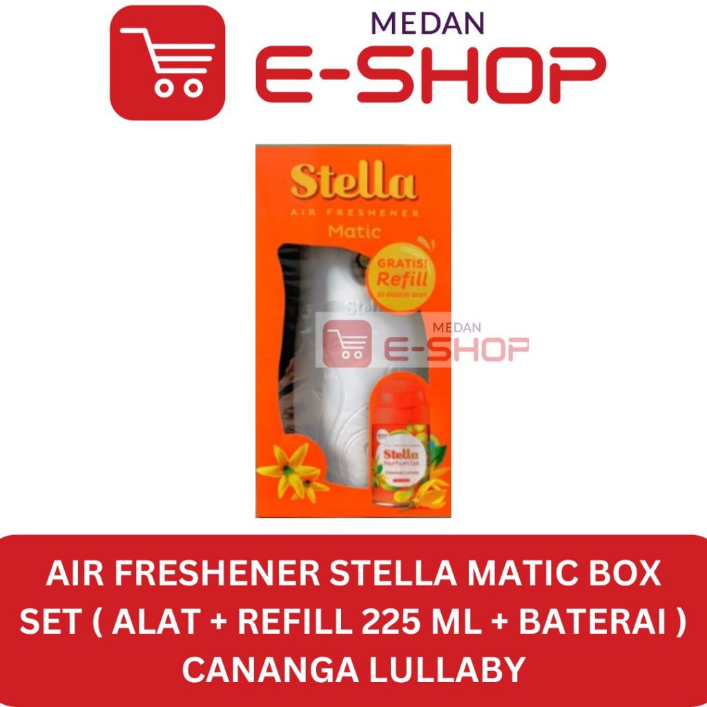 Jual Stella Matic Box Set - Air Freshener Pengharum Ruangan Otomatis ...