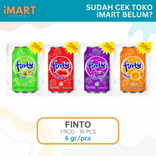 Jual Minuman Serbuk Finto 6 gr - 1 Rcg Isi 10 Pcs | Shopee Indonesia
