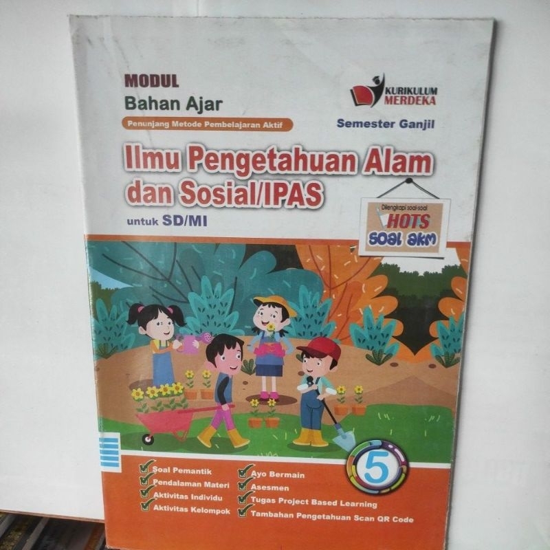 Jual buku modul bahan ajar penunjang metode pembelajaran aktif ilmu ...