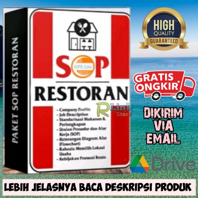 Jual [23] SOP RESTORAN - Standar Operasional Prosedur Usaha Restaurant ...