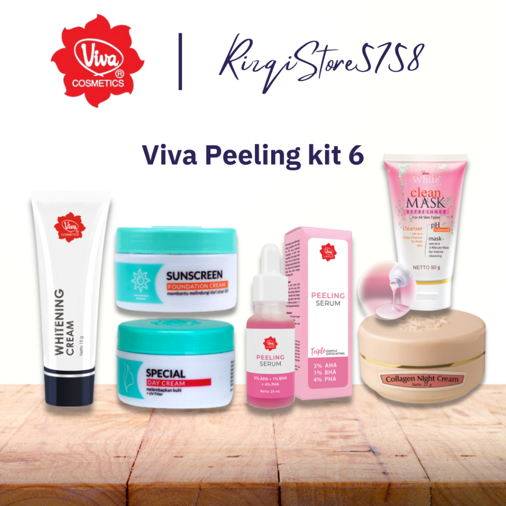 Jual VIVA Paket Skincare / Viva Paket Hemat Perawatan Wajah Glowing ...
