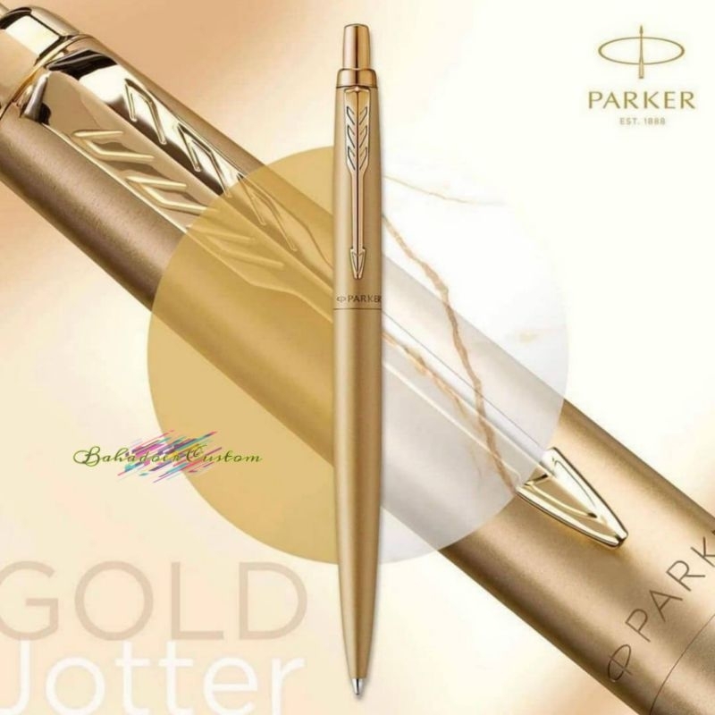 Jual PULPEN PARKER ORIGINAL JOTTER XL MONOCHROME GOLD GT LIMITED ...