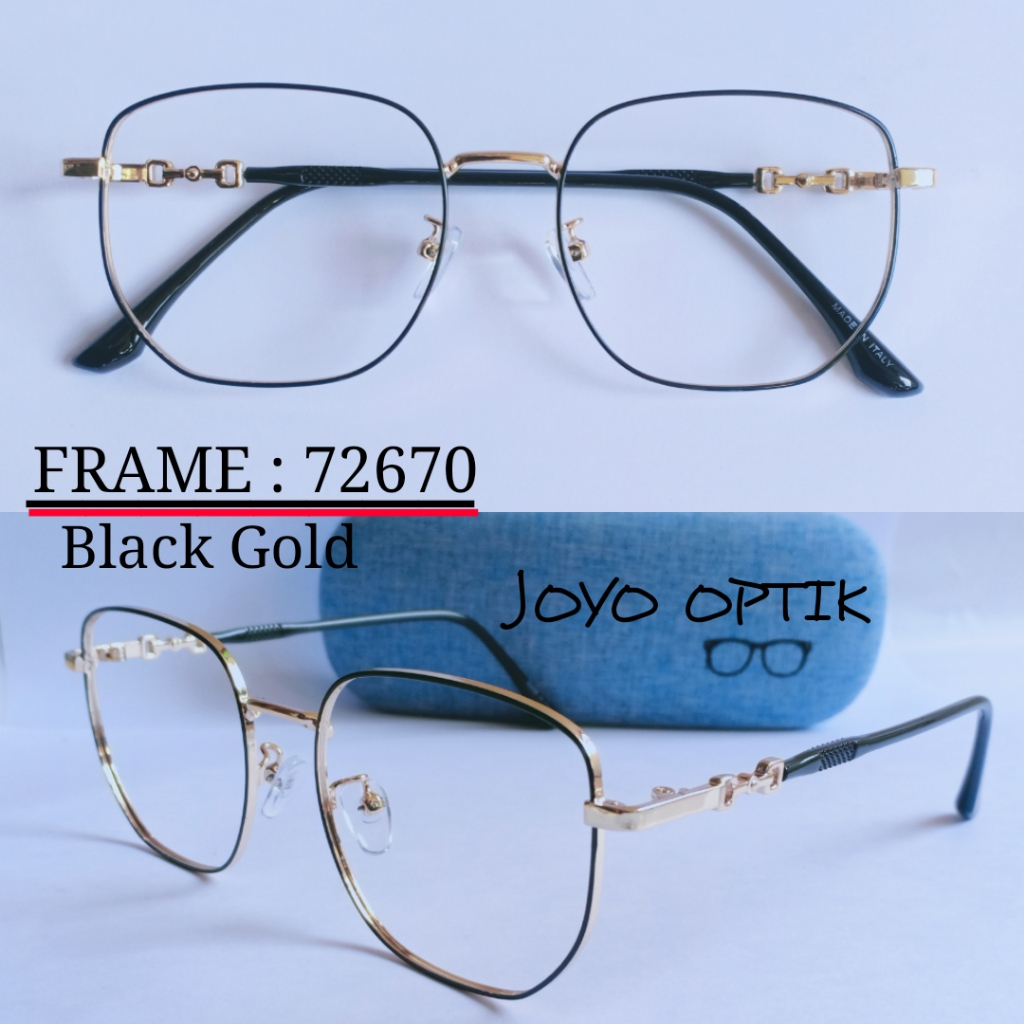Jual JOYO OPTIK - Frame Kacamata 72670 - Kacmata Photocromic korea Bahan Titanium Lensa Kacamata ...