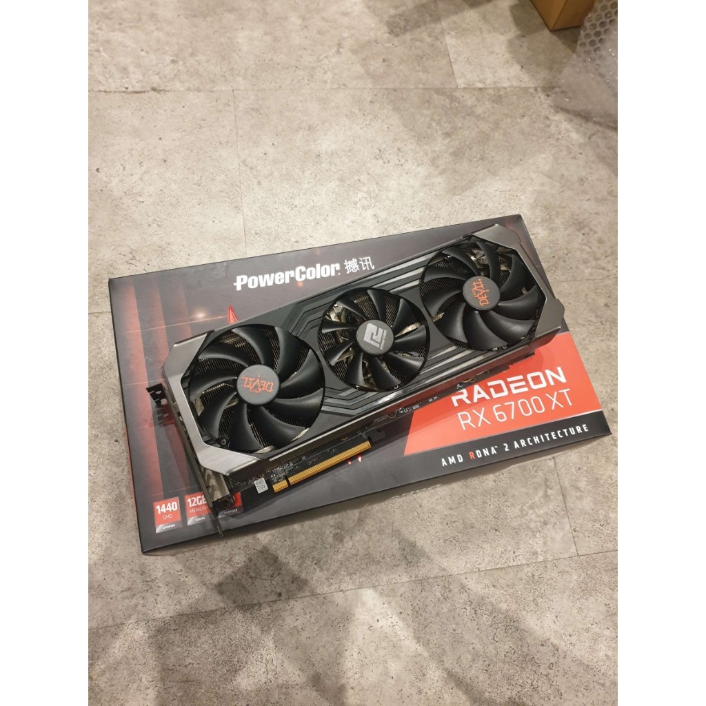 Jual POWERCOLOR RX 6700 XT RED DEVIL 12GB DDR6 192BIT RADEON VGA / RX ...