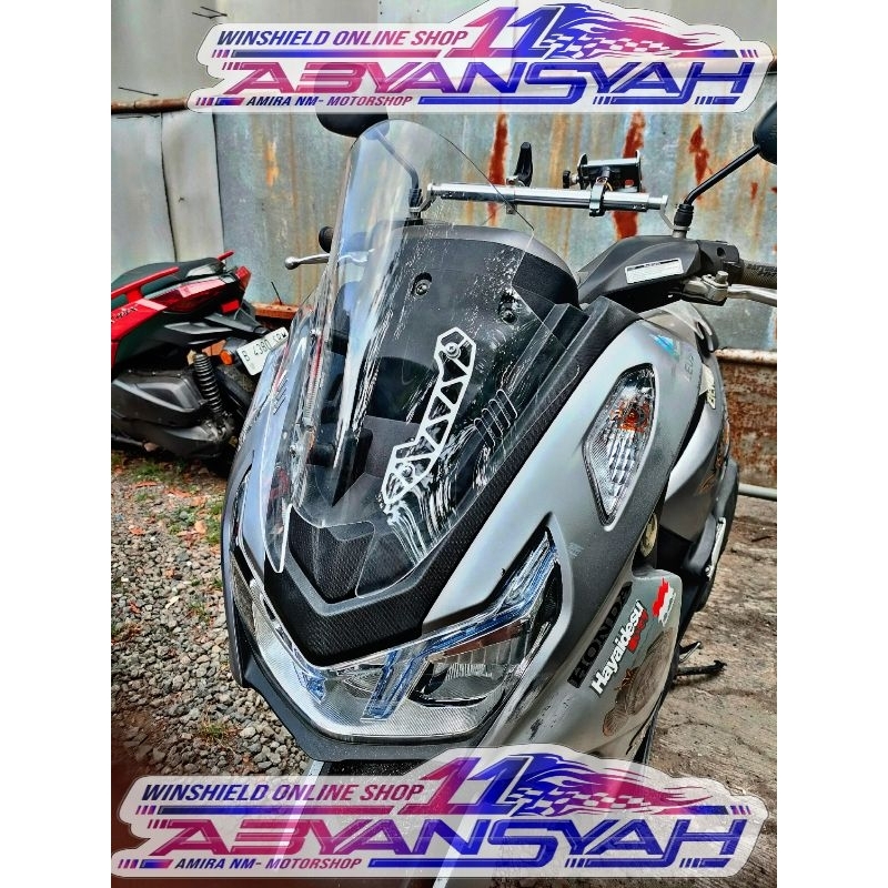 Jual Windshield Lexi New 155 LX TDR Mini Sirip. Visor Lexi Terbaru 2024 ...